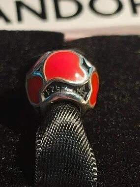 Pandora | Jewelry | Authentic Pandora Retired Red Hot Love Charm ...